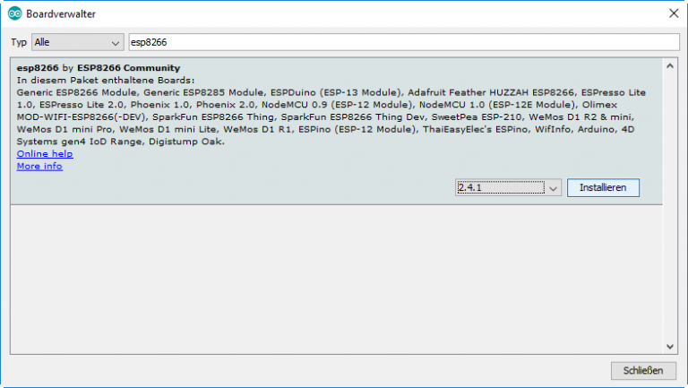 ESP8266 – Installation und Einrichtung der Arduino IDE – smarthome-tricks.de