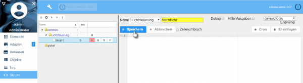ioBroker JavaScript – Einführung – smarthome-tricks.de