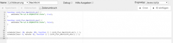 ioBroker JavaScript – Einführung – smarthome-tricks.de