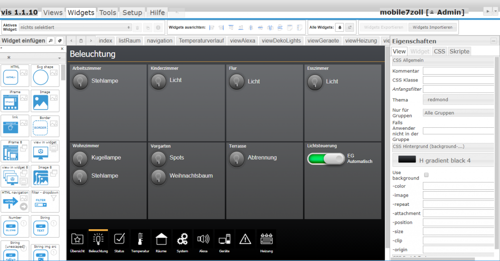 ioBroker – Visualisierungen – Übersicht und Vergleich – smarthome-tricks.de