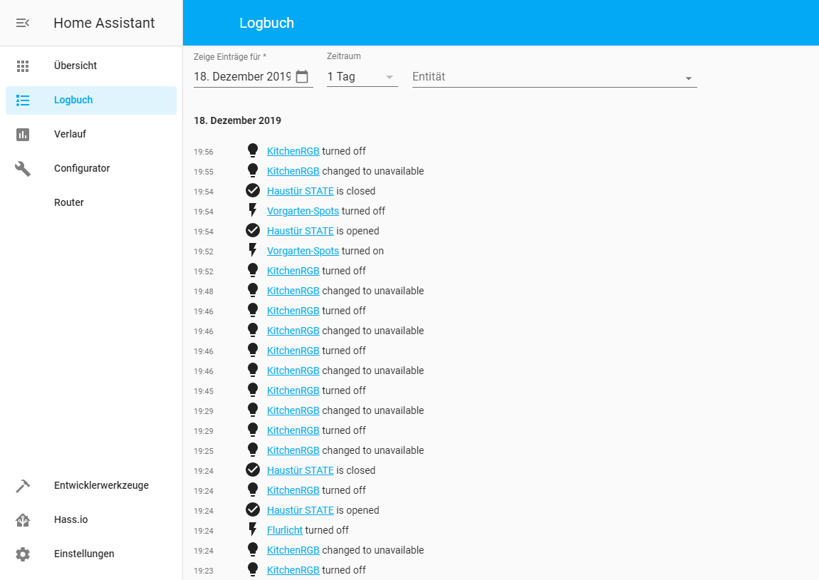 Das Home Assistant Logbuch – smarthome-tricks.de