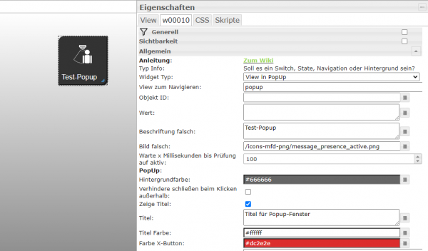 ioBroker VIS-Inventwo Widgets – Teil 11 – Multi Widget – View in Popup – smarthome-tricks.de