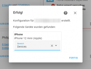 Home Assistant – iCloud Integration für Geräteinformationen – smarthome-tricks.de