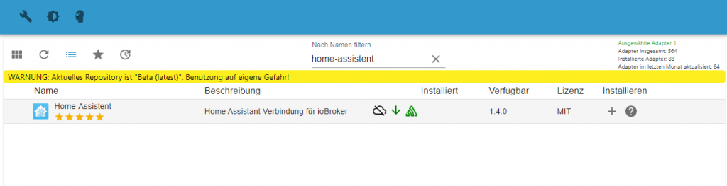 ioBroker – Zugriff auf Home Assistant Entitäten – smarthome-tricks.de