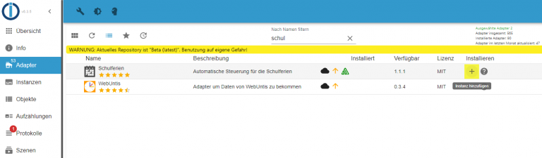 ioBroker – Schulferien integrieren – smarthome-tricks.de