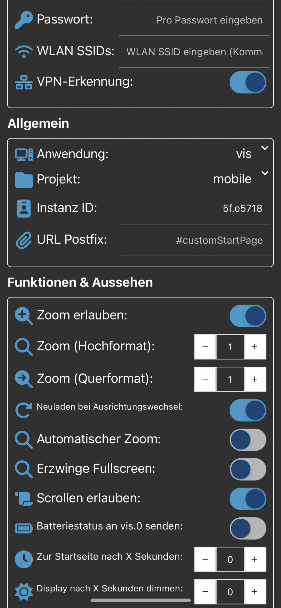 ioBroker Visu App für das iPhone oder iPad – smarthome-tricks.de