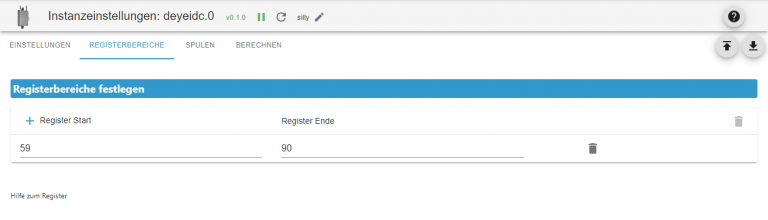 Installation des ioBroker-Adapters ioBroker.deye und Einrichtung ...
